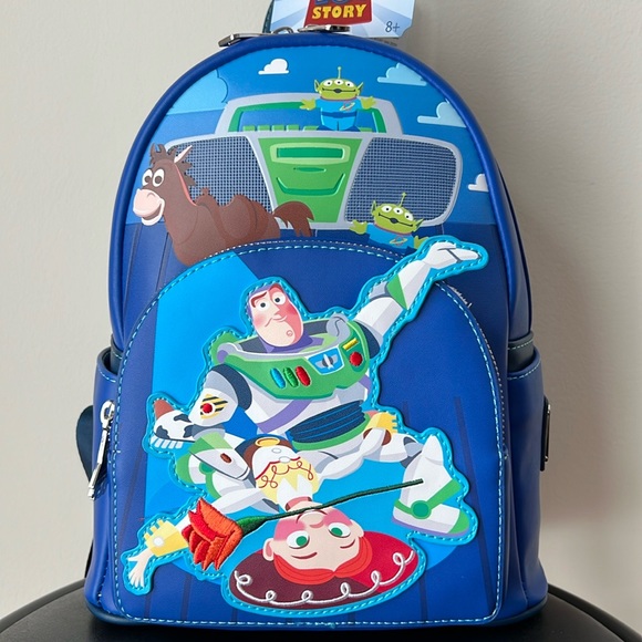 Loungefly | Bags | Nwt Loungefly Pixar Moments Toy Story Jessie Buzz ...